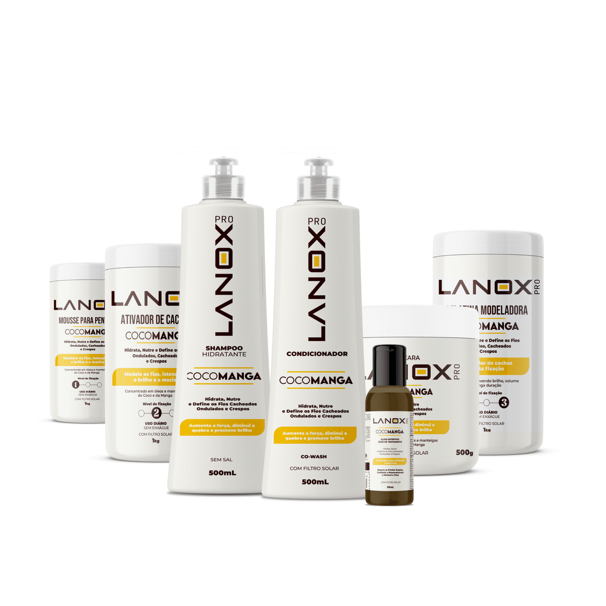 Linha Completa Lanox CocoManga