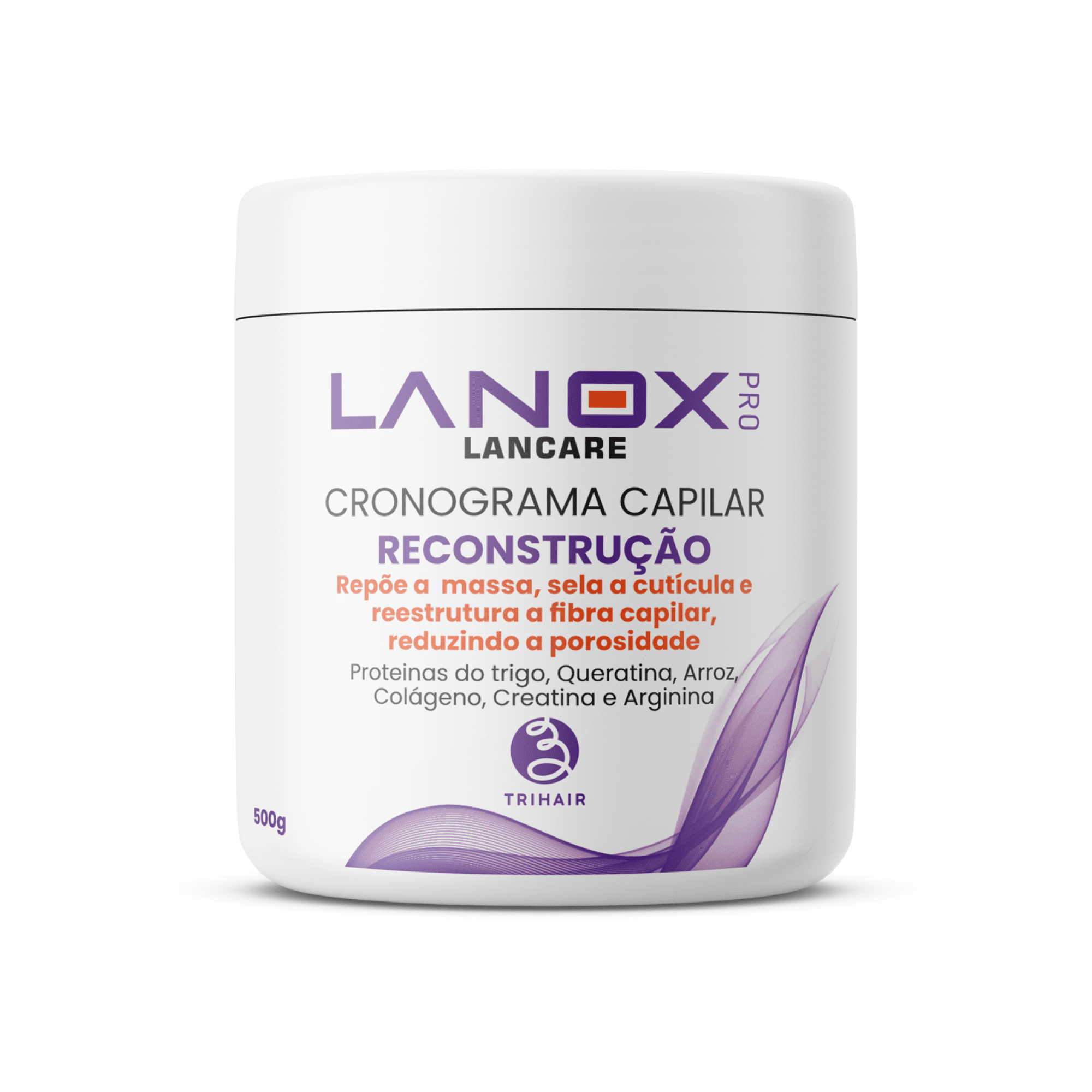 Máscara de Reconstrução Lanox - 500g | Lanox